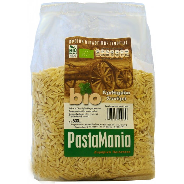 ΚΡΙΘΑΡΑΚΙ ΧΟΝΤΡΟ ΒΙΟ 500ΓΡ - House of Deli